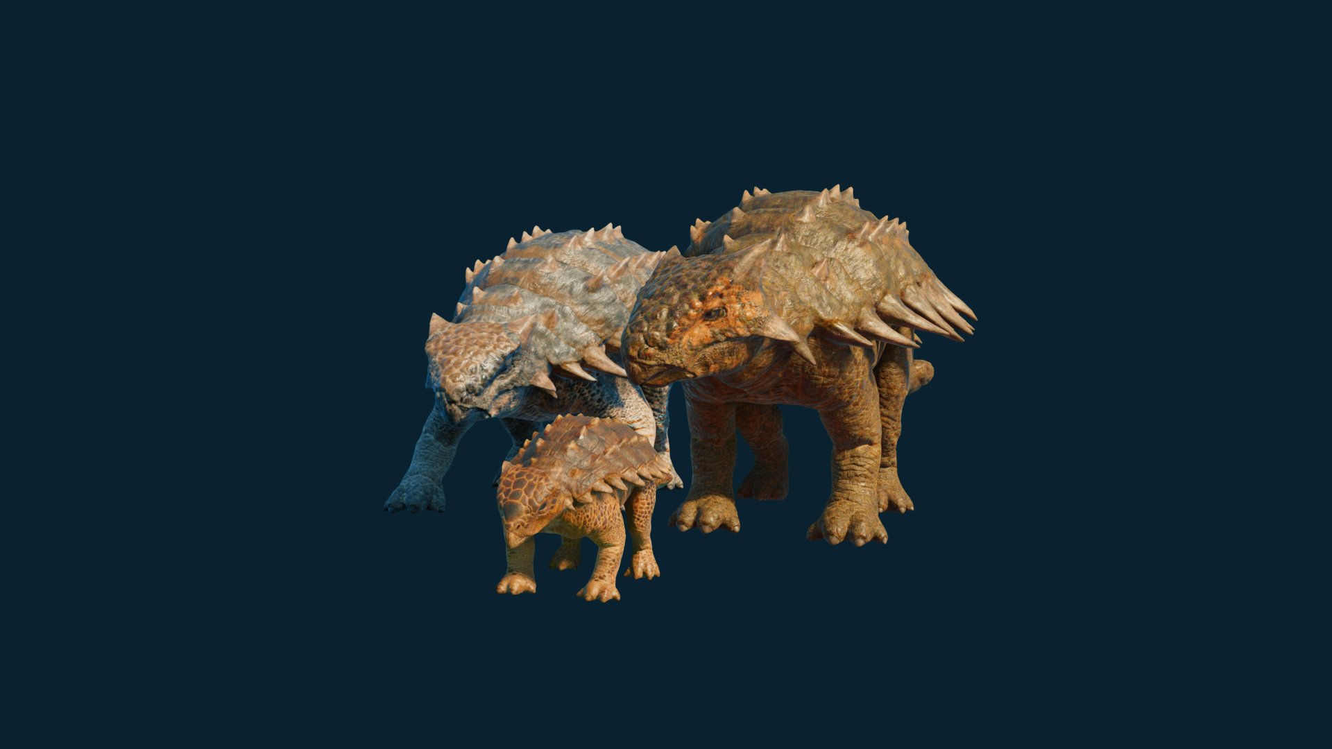 Ankylosaurus - Dinosaurios - Jurassic World Evolution 3