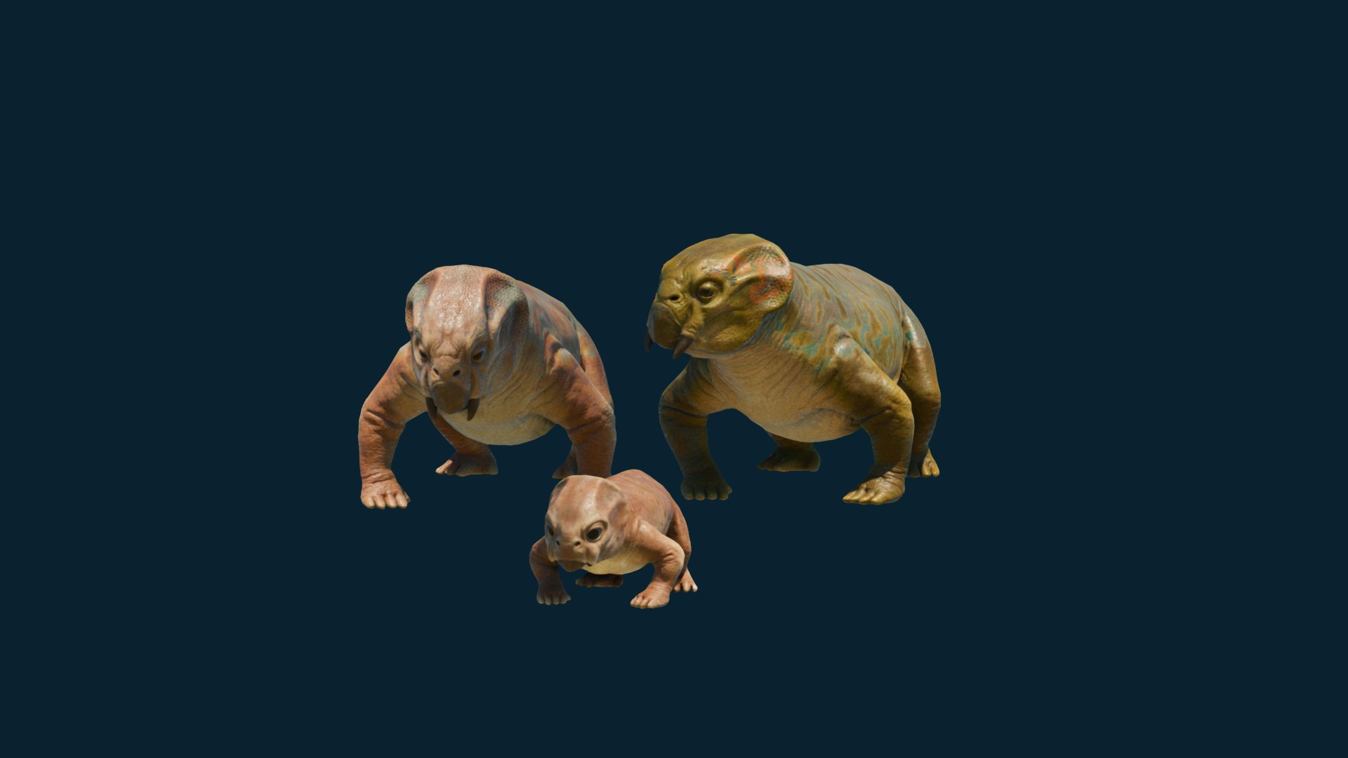 Lystrosaurus - Dinosaurs - Jurassic World Evolution 3