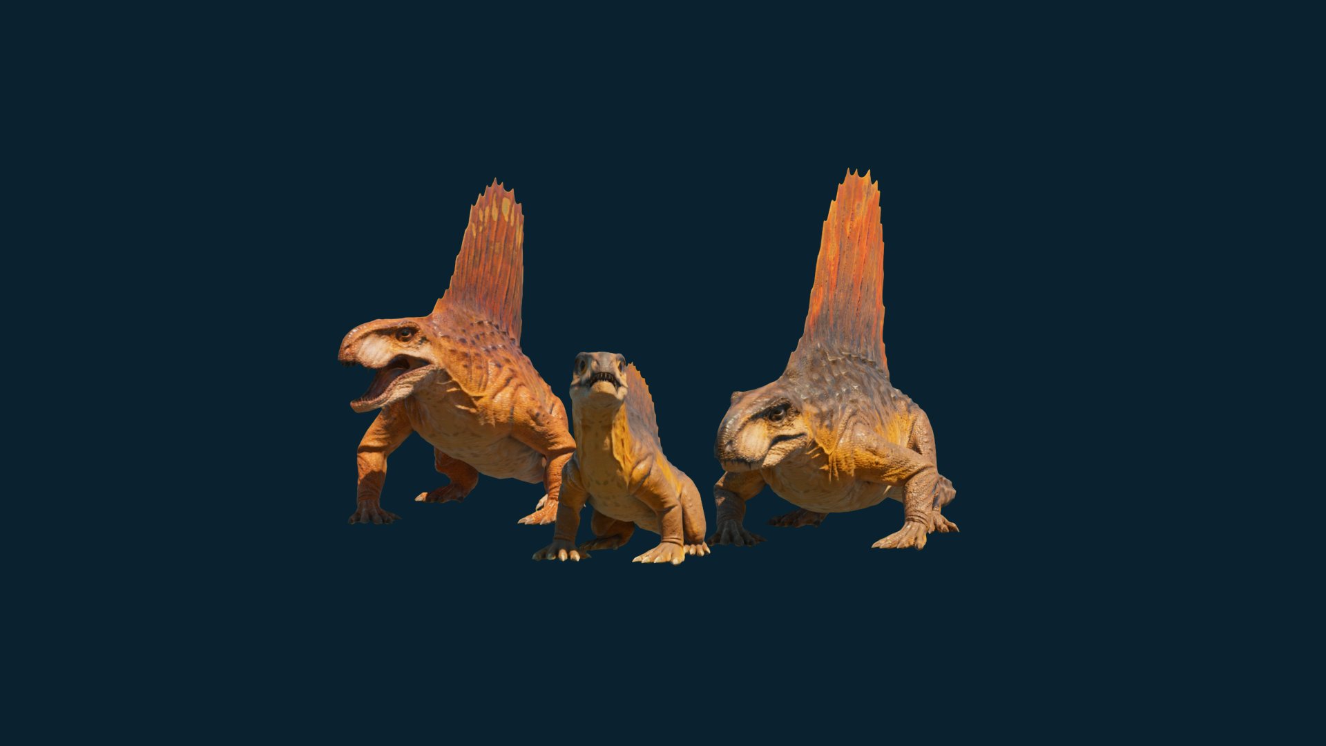 Dimetrodon - Dinosaures - Jurassic World Evolution 3